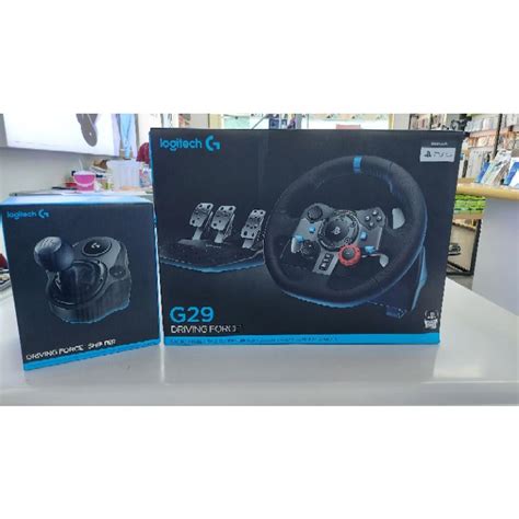 Logitech G Used Set Gaming Racing Wheel With Shifter Shopee Malaysia