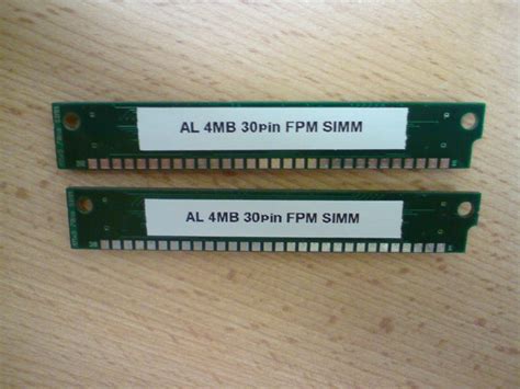 Expand Dram 4mb 30 Pin Simm