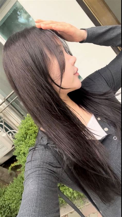 까치산 2층미용실 시영 허쉬펌 레이어드컷 다가오는 여름 흰티에 청바지 말고 흰티에 허쉬컷 🩵 허쉬펌 발산역미용실