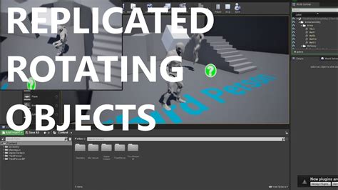 Tutorial How To Replicate Rotating Objects In Unreal Engine 428 Youtube