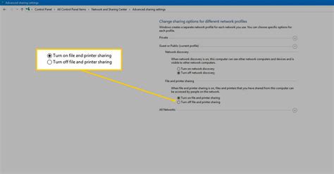 Network File Sharing In Microsoft Windows