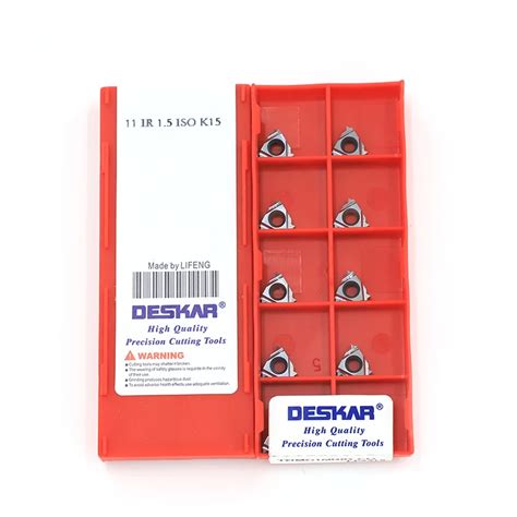 Deskar 11 Ir 1 5 Iso K15 Threaded Inserts Carbide Insert Threading Inserts China Deskar 11 Ir 1