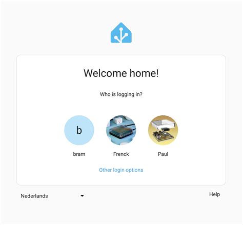 Authentication Home Assistant