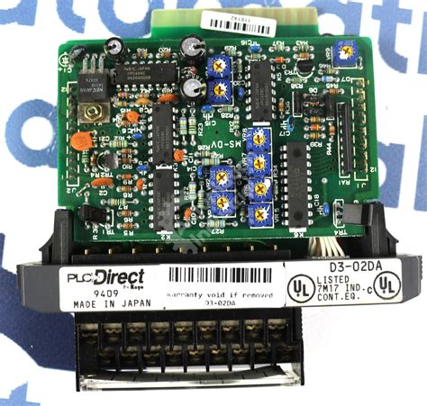 D3 02da By Automation Direct Analog Output Module Dl305 New Surplus No