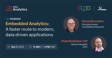 Upcoming Webinar Embedded Analytics A Faster Route To Modern Data