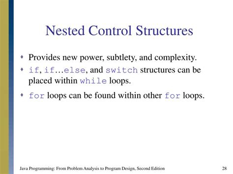 Ppt Chapter 5 Control Structures Ii Powerpoint Presentation Free