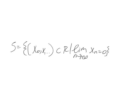 solved let v be the space of all infinite sequences of real numbers