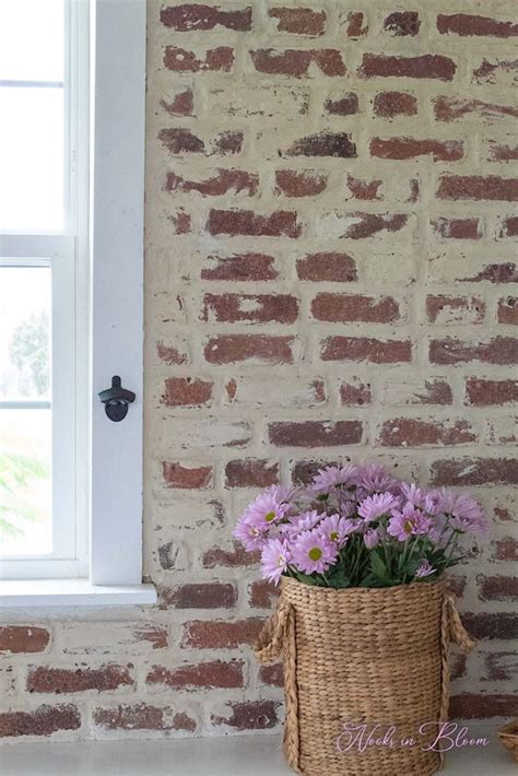 Cinder Block Wall Transformation Nooks In Bloom