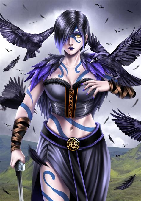 Morrigan Celtic Costume