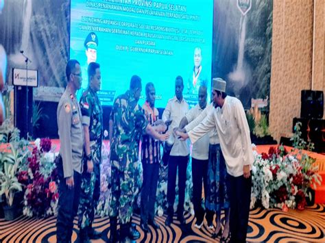 Pemprov Papua Selatan Launching Aplikasi Csr Si Csr Terpadu Suara