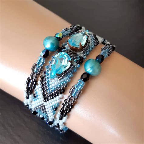 Pattern Bracelet Modulaire Mariana Strass Ketikoparis