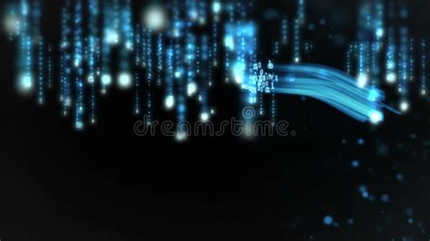 Binary Codes And Lightning Stock Footage Video Of Command 149912980