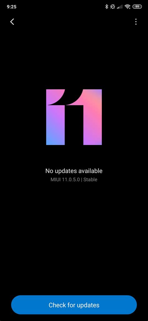 There Is No Updates R Miui