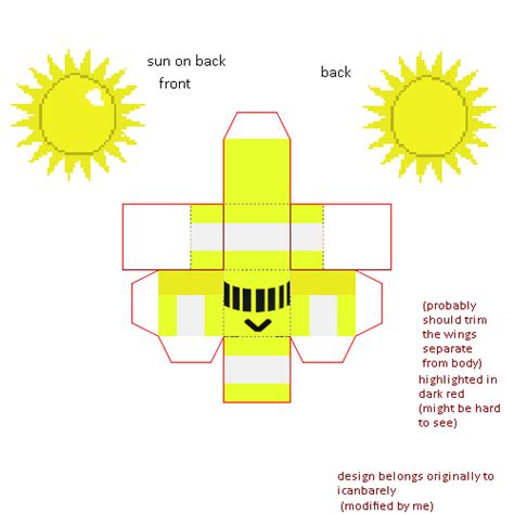 Photon Bee Bee Swarm Simulator Pixel Papercraft