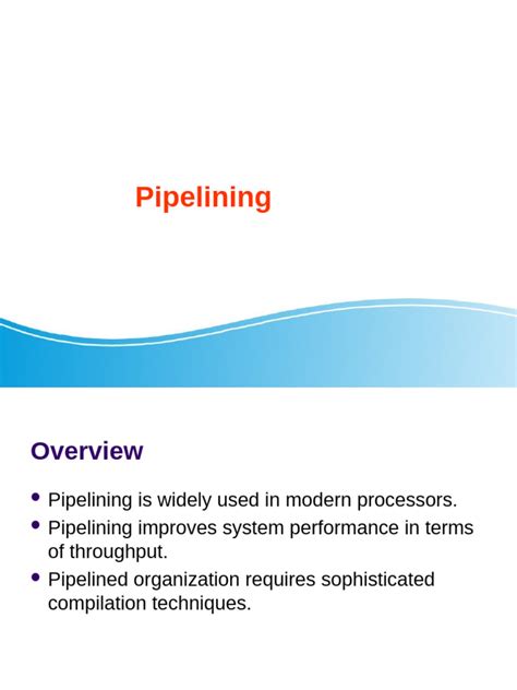 Pipelining Pdf Central Processing Unit Computing