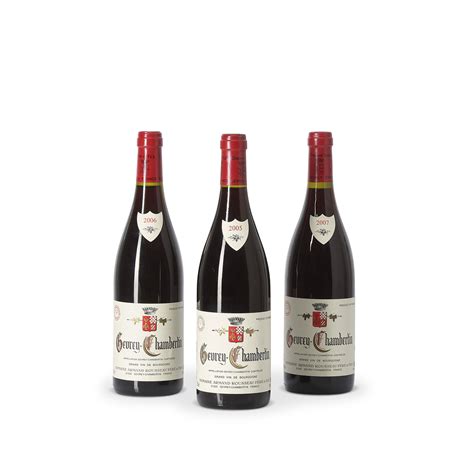 Armand Rousseau Gevrey Chambertin 2006 Côte De Nuitsaustralian Import Back Labels Christies