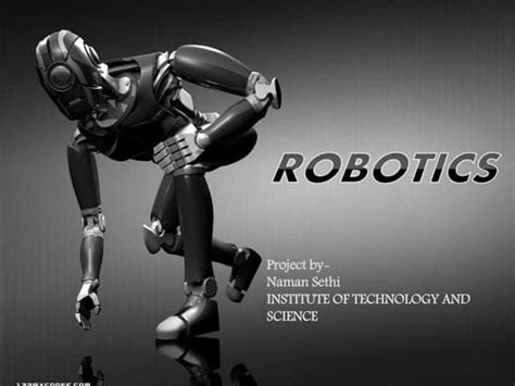 Introduction To Robotics Ppt