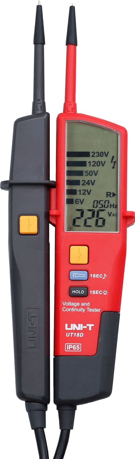 UT 18D Voltage And Continuity Testers UT 18C LCD At Reichelt Elektronik