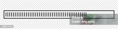 Loading Progress Bar Simple Loading Bar Progress Bar Data Loading Bar Vector Illustration Stock