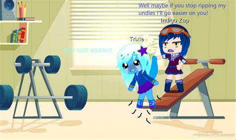Trixies Workout Wedgie 2 By Rwby Fan1234 On Deviantart