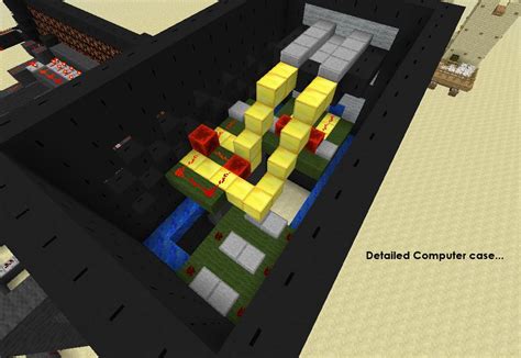 Interactive Computer Powered By Redstone Minecraft Map