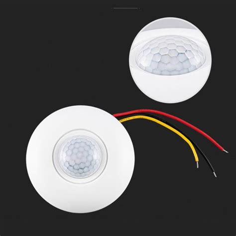 Jual Saklar Lampu Sensor Gerak Pir Switch Otomatis Motion Detector