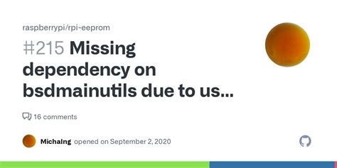 Missing Dependency On Bsdmainutils Due To Use Of Hexdump · Issue 215