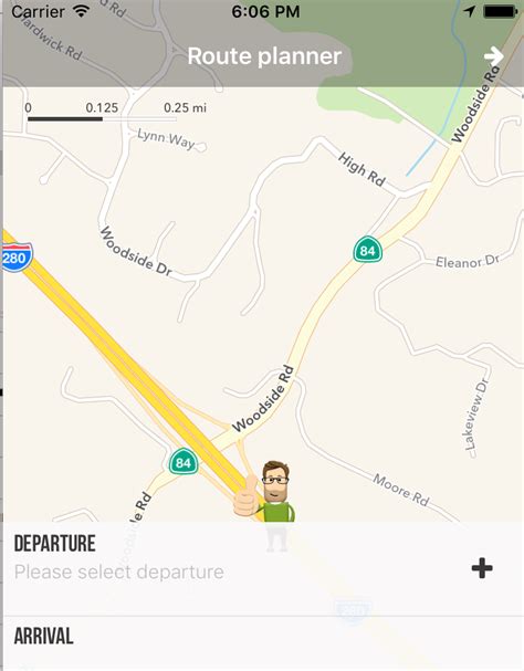 Ios Swift Mapkit Center Of View Stack Overflow