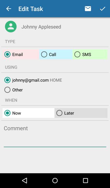 Task With Email Pocket Informant