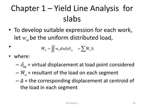 PPT Chapter Yield Line Analysis For Slabs PowerPoint Presentation ID