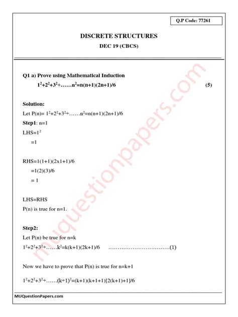 Be Computer Engineering Semester 3 2019 December Discrete Structures Cbcgs Pdf Vertex Graph