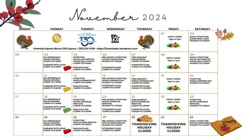 November Chamizal Express Library