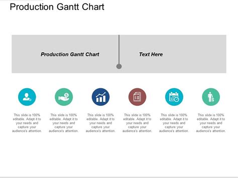 Production Gantt Chart Ppt Powerpoint Presentation Ideas Gridlines Cpb
