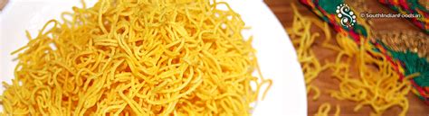 Oma Podi Plain Sev How To Make Step By Step Photos