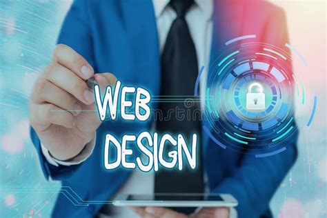 Word Writing Text Web Design Business Concept For Website Development Designing And Process Of