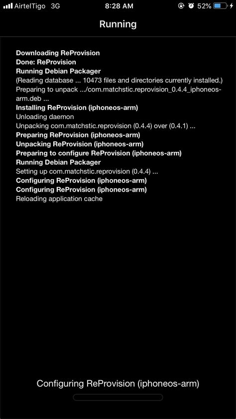 Help Reprovision Keeps Getting Stuck At This Stage Rjailbreak