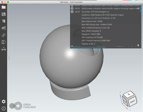 Ray Tracing Requires Opengl 31 And Higher Forum Open Cascade Technology