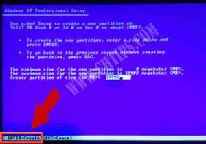 How To Install Windows XP Step By Step With Pictures Chtips