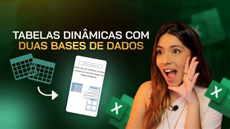 Como Criar Tabelas DinÂmicas De Duas Bases De Dados No Excel Com Power