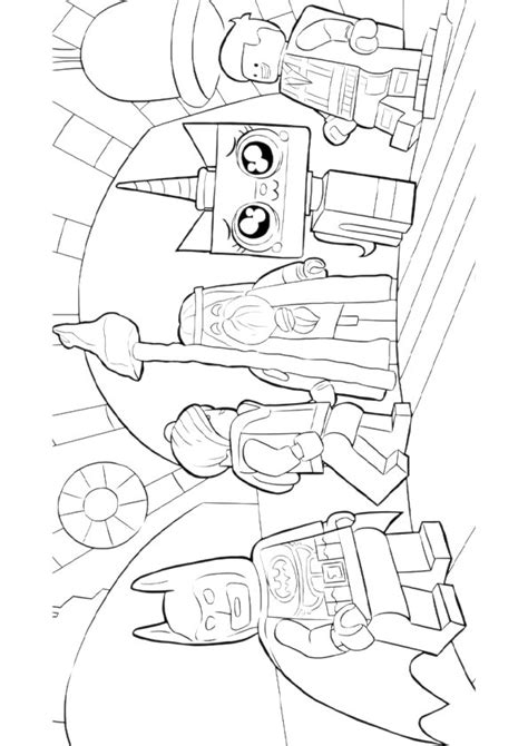 The Lego Movie Coloring Pages Books FREE And Printable