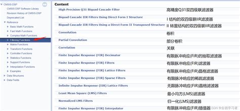 Stm32：cmsis Dsp使用指南（在单片机上运用常用的数学运算）cmsis Dsp Pack Csdn博客