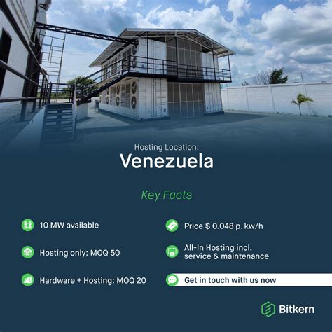 bitkern mining cryptomining hosting hardware venezuela