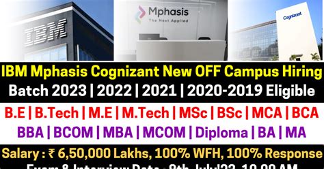 IBM Started Off Campus Drive For Batch As Software Test Engineer Role BE B Tech