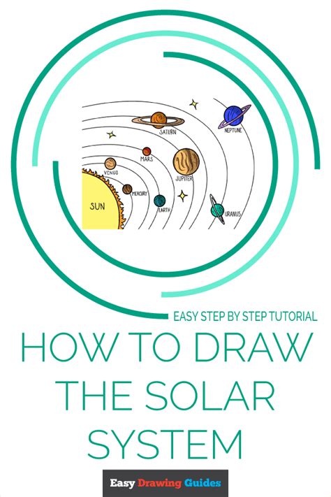 How To Draw The Solar System Really Easy Drawing Tutorial