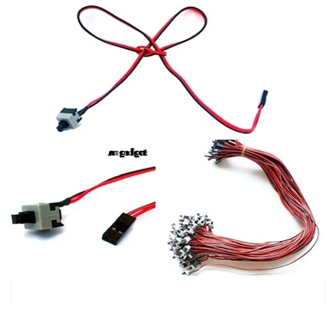 Jual Kabel Tombol Power Reset Switch Front Panel Komputer Pc Panel Switch Shopee Indonesia