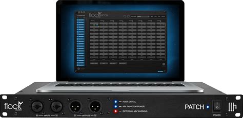 Flock Audio Launches PATCH System Digitally Controlled Patch Bay Routing System