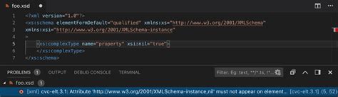 Misplaced Diagnostic For Cvc Elt31 · Issue 241 · Eclipse Lemminxlemminx · Github