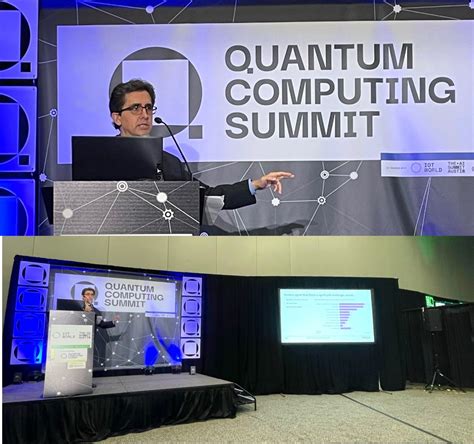 the quantum computing summit auf linkedin quantumcomputingsummit