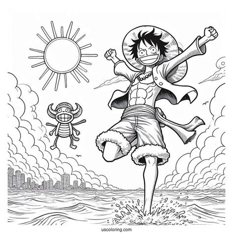 Image 74 Of 222 One Piece Coloring Pages Free Pdf Printables
