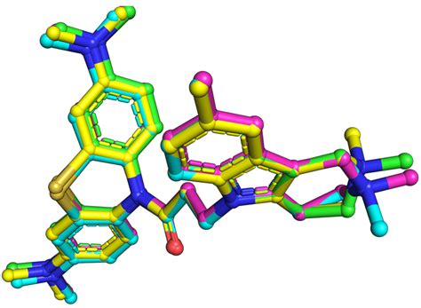 Overlaid Configurations Of The Piperidine Fragment Of The γ Carboline